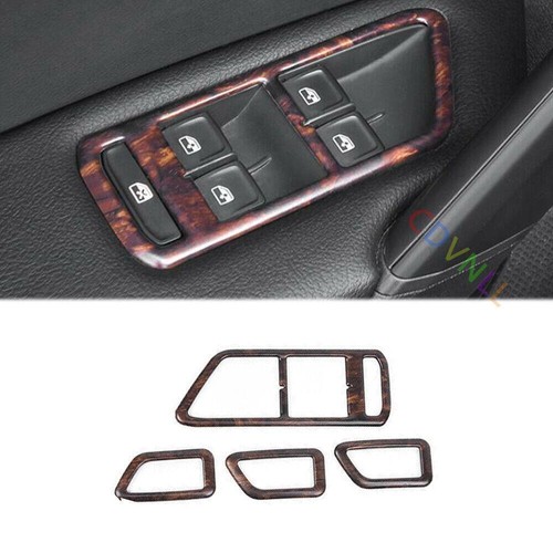 Glass Window Lifting Lock Panel Trim For VW Passat B8 2016-2018 Steel ...