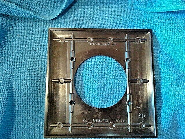 9 Slater Sta-Kleen BROWN DRYER 220V Socket Outlet Covers NO SCREWS SEE ...
