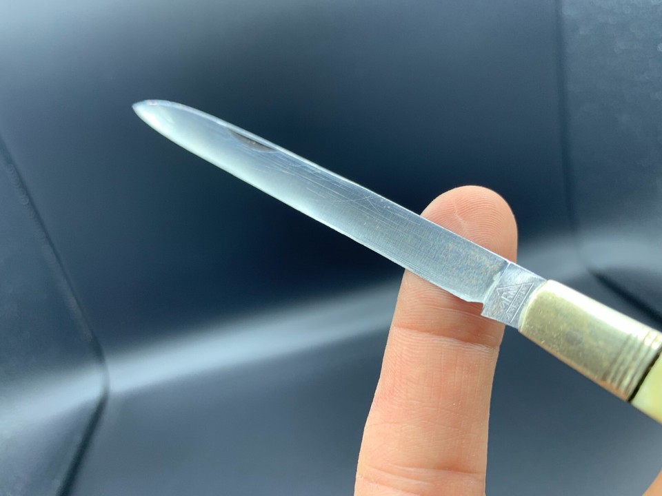 German Water Melon Tester Folding Knife Fruit Sampler ROSTFREI ...
