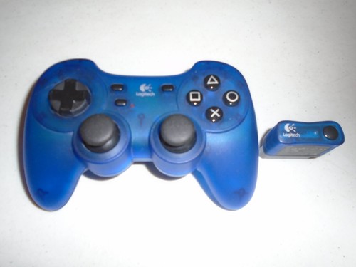 Sony Playstation 2 PS2 Logitech Wireless Controller With Dongle G ...