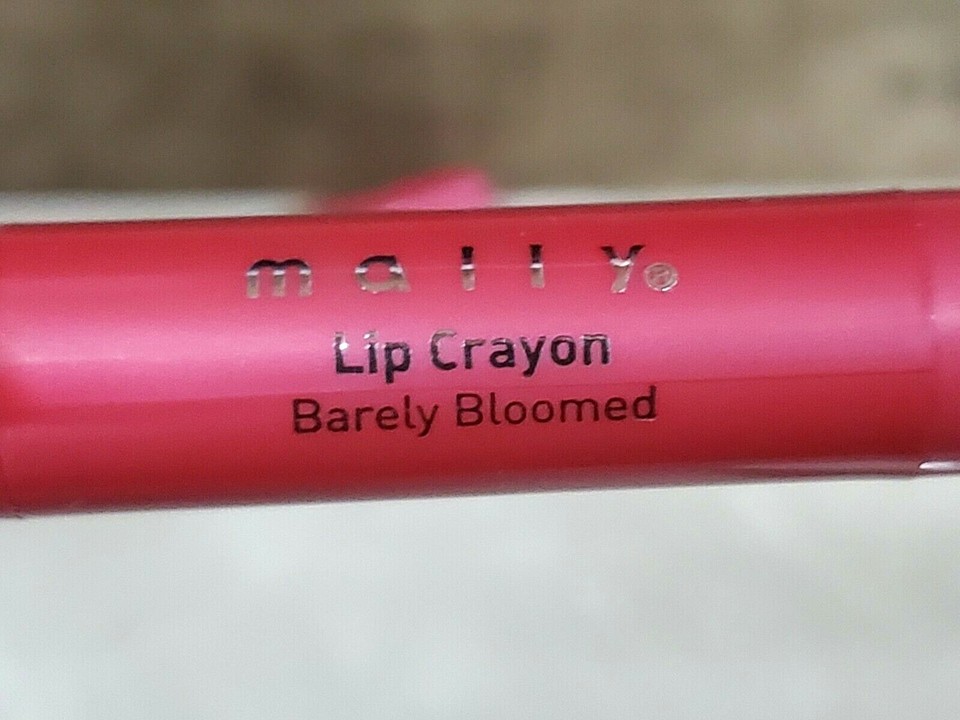 2X Mally Lip Crayon ~ BARELY BLOOMED ~ Rose Pink lip color, new no box ...