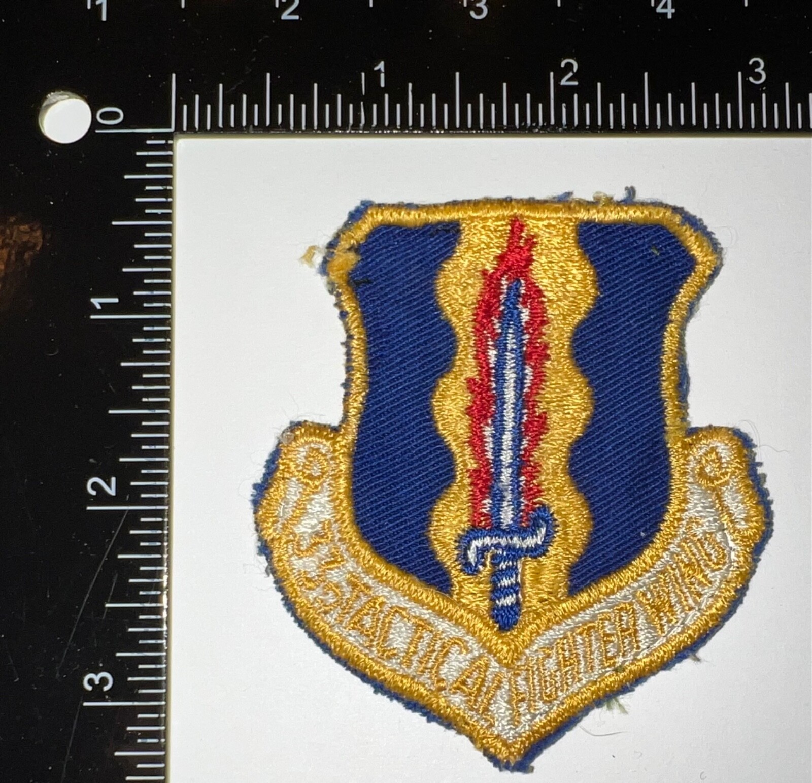 USAF US Air Force 33rd Tactical Fighter Wing Patch | eBay