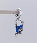 New 100% Authentic PANDORA 925 Blue Disney Donald Duck Dangle Charm ...