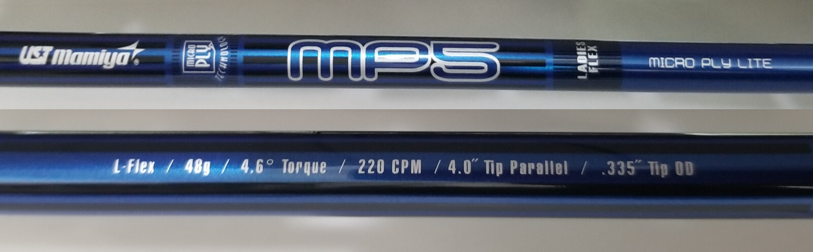 Ust Mamiya MP5 Micro Lite Graphite Wood Driver Shaft .335 Pick Flex no ...