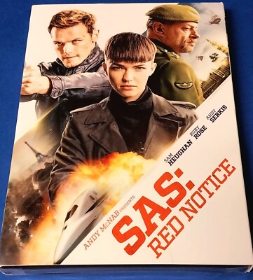 SAS: Red Notice DVD NEW Andy McNab 2020 Widescreen Actiob Crime Slip ...