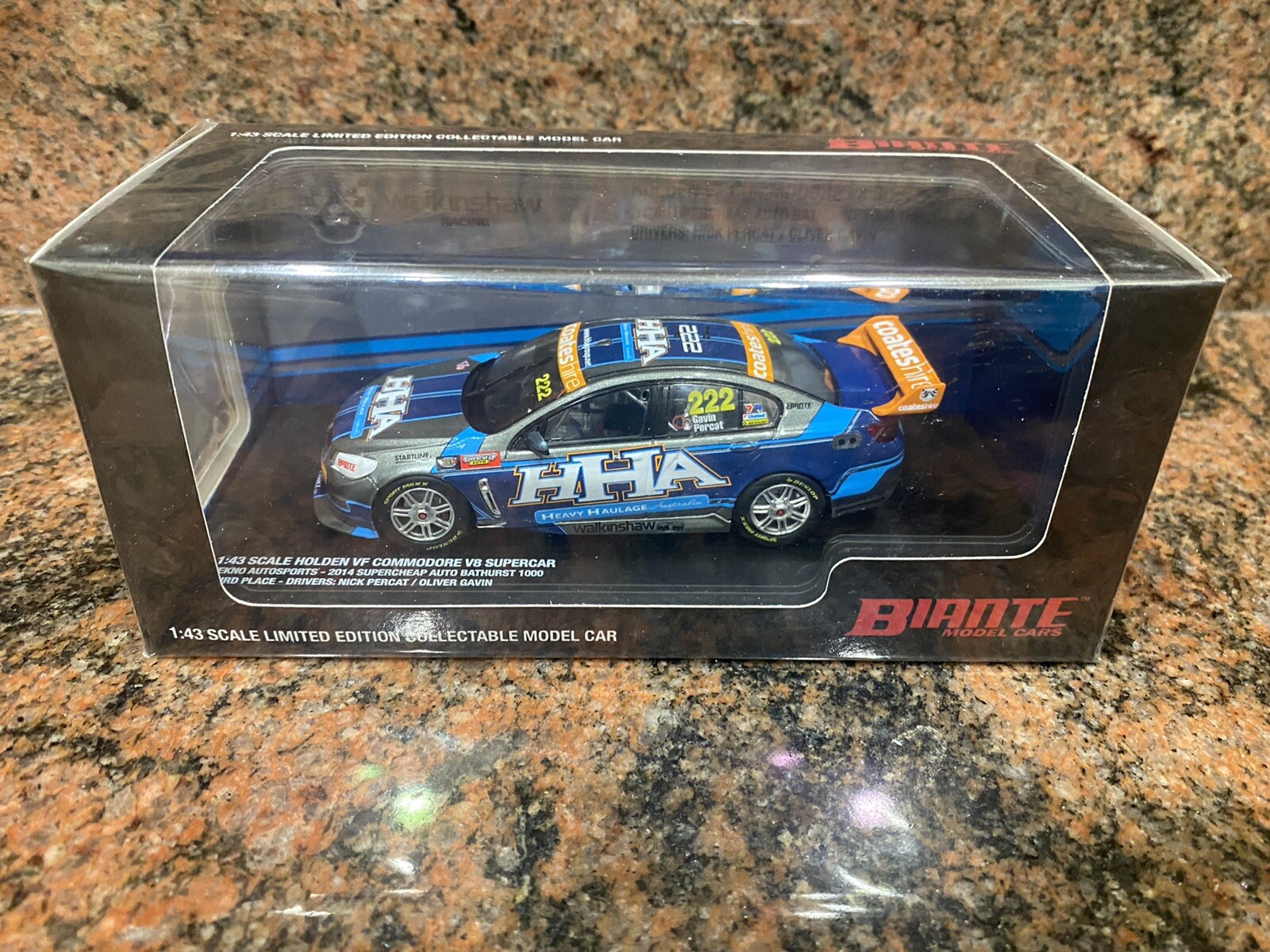 1/43 2014 BATHURST 3RD PLACE PERCAT & GAVIN VF COMMODORE HOLDEN | eBay