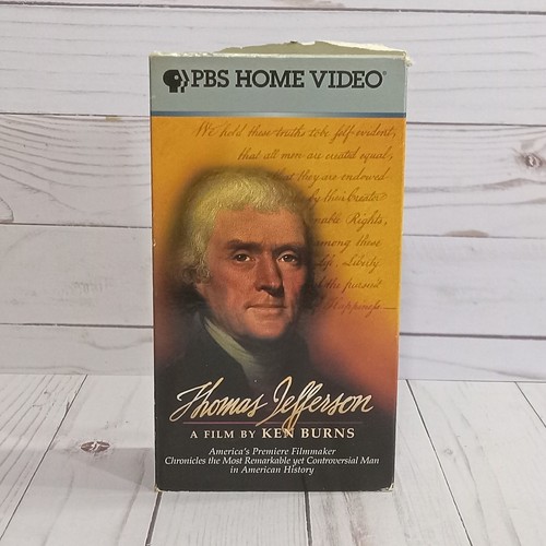 Thomas Jefferson A Film by Ken Burns VHS Tape 1997 Documentary - SHIPS ...