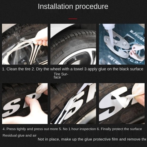 8x NITTO-Pattern Sticker Cool Wheel Hub Styling Universal Fits ...