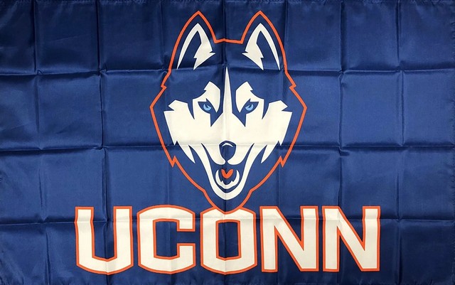 University of Connecticut Huskies Flag 3x5 ft UCONN College Logo Banner ...