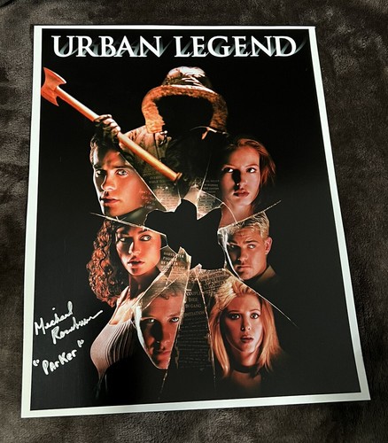 Michael Rosenbaum Signed Urban Legends Poster Photo Proof Smallville | eBay