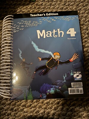Math Grade 4 Teacher's Edition with CD 3rd Edition (2010, Trade ...