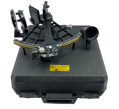 Tamaya MS-633 4 N Marine Sextant Micrometer Telescope Nautical IMO ...