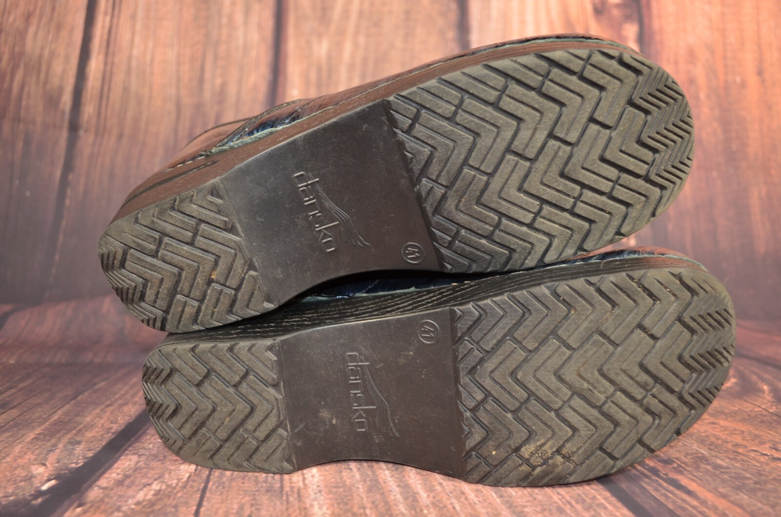 Dansko Clogs Women 41 Colorful Slip On Comfort Work S… - Gem