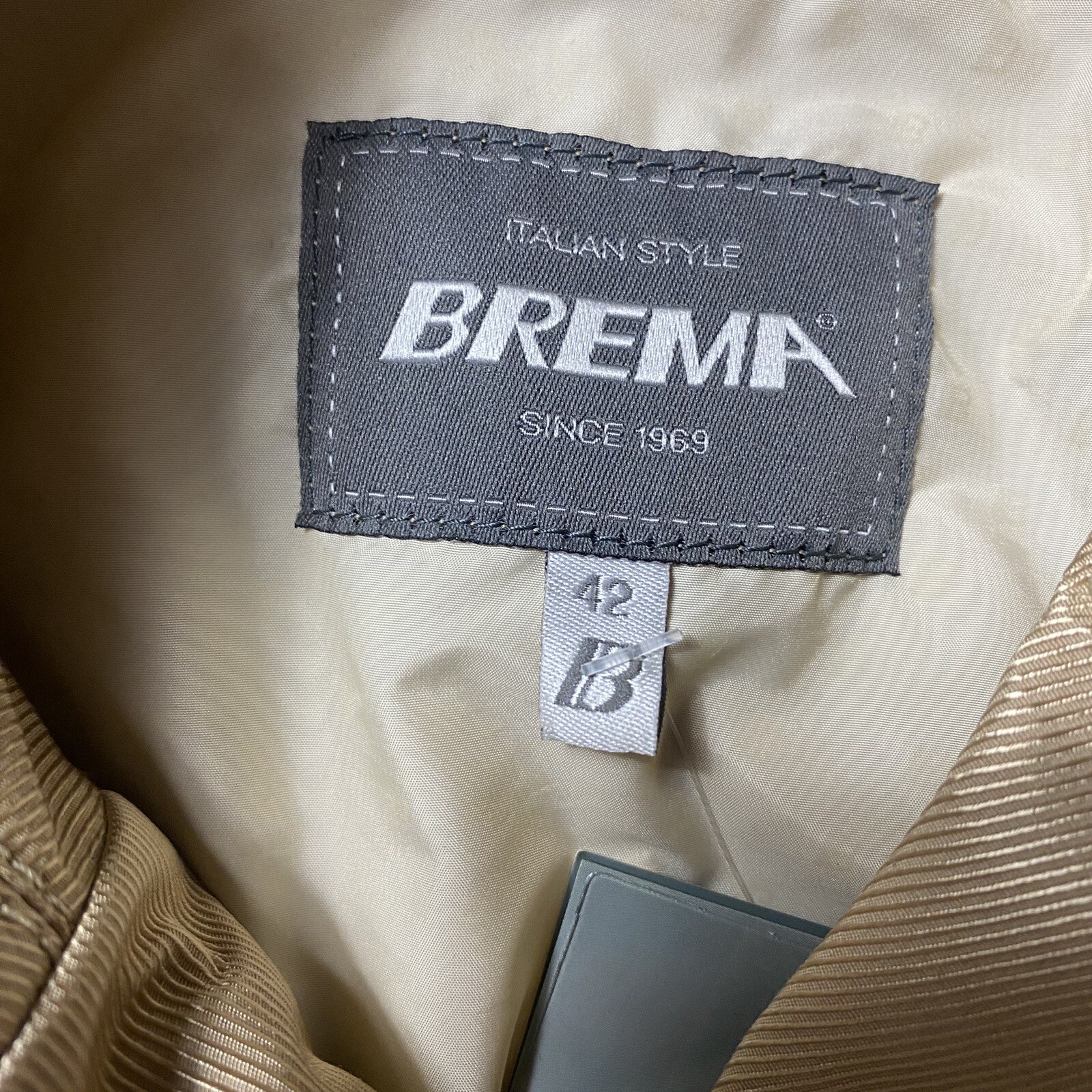 Brema Women's Coat Jacket New With Tags Adult Size 42 Rain Peacoat | eBay