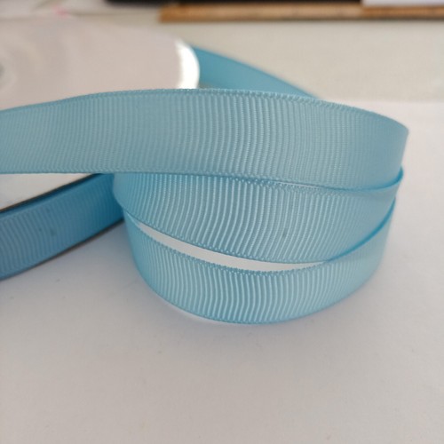 15mm Sky Blue Grosgrain Ribbon 2M Scrapbook Craft Baby Blue Hair AUS ...