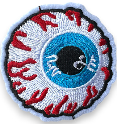 Eyeball Iron-On or Sew-on Patch Imported From Rock Off Trading Co. | eBay