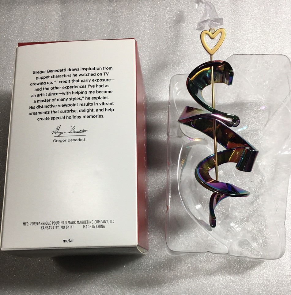 Hallmark Love is Love 2021 Keepsake Ornament Rainbow Heart LGBTQ+ ...