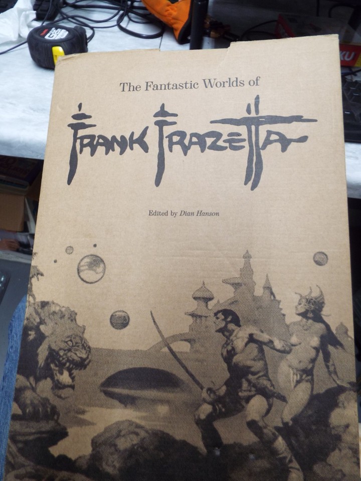 The Fantastic Worlds of Frank Frazetta by Dian Hanson HC 1st Edition ...