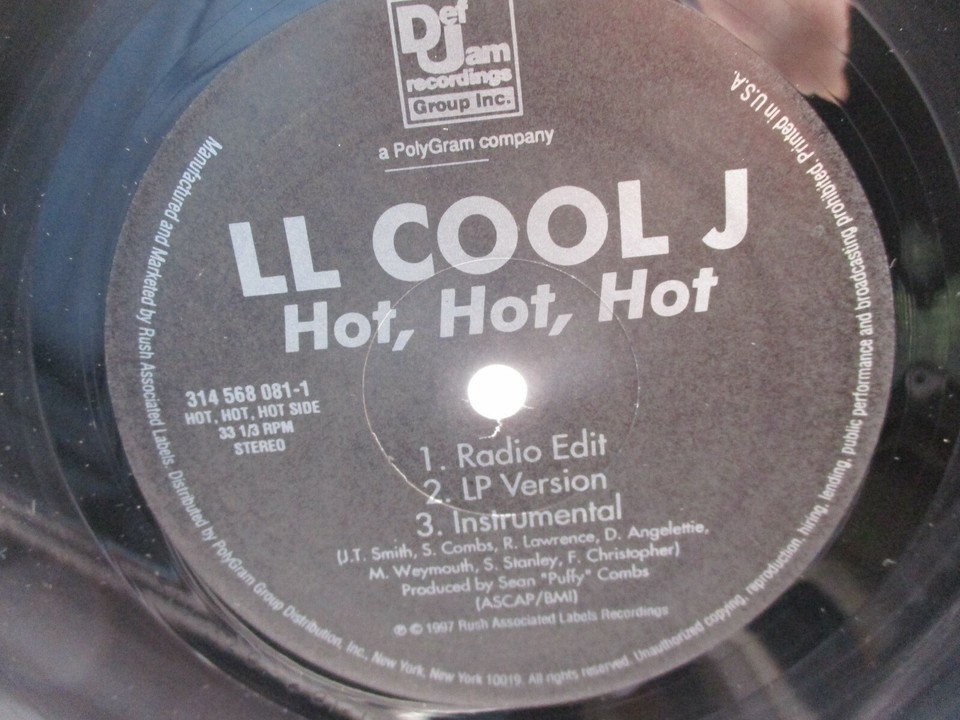 LL Cool J Record Phenomenon 12" Single 1997 from Def Jam LP Rap | eBay
