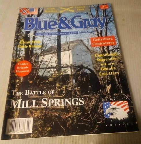 Vintage 1993 February, Blue & Gray Magazine, "For Those Who Still Hear ...