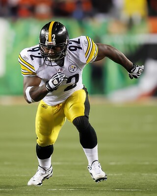 James Harrison #92 Pittsburgh Steelers NFL 8"X10" Glossy Photo Print 19 ...