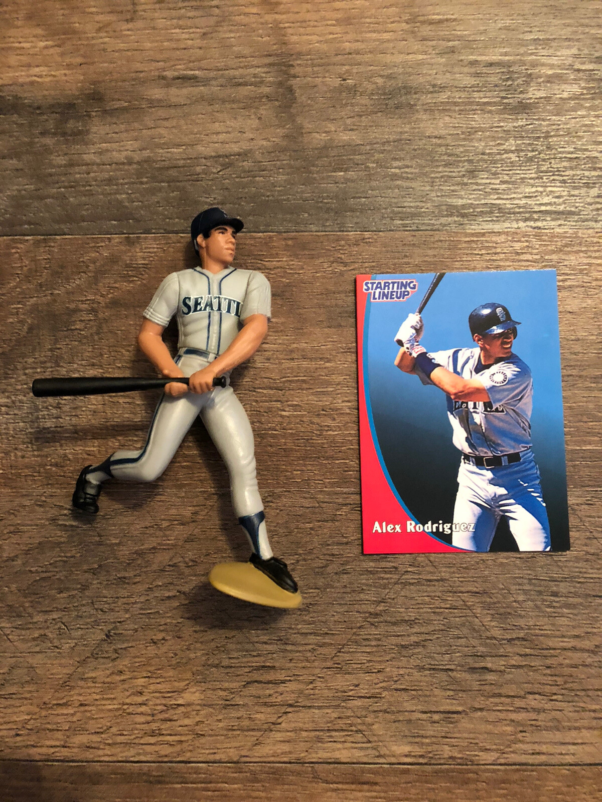 1997 Alex Rodriguez Kenner Starting Lineup Figure & Card - Mariners ...