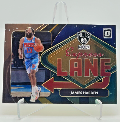 James Harden 2020-21 Panini Donruss Optic Basketball Express Lane Base ...