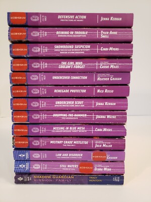 Harlequin Intrigue Romance Series Lot of 13 Novels 2005 2016 to 2019 ...