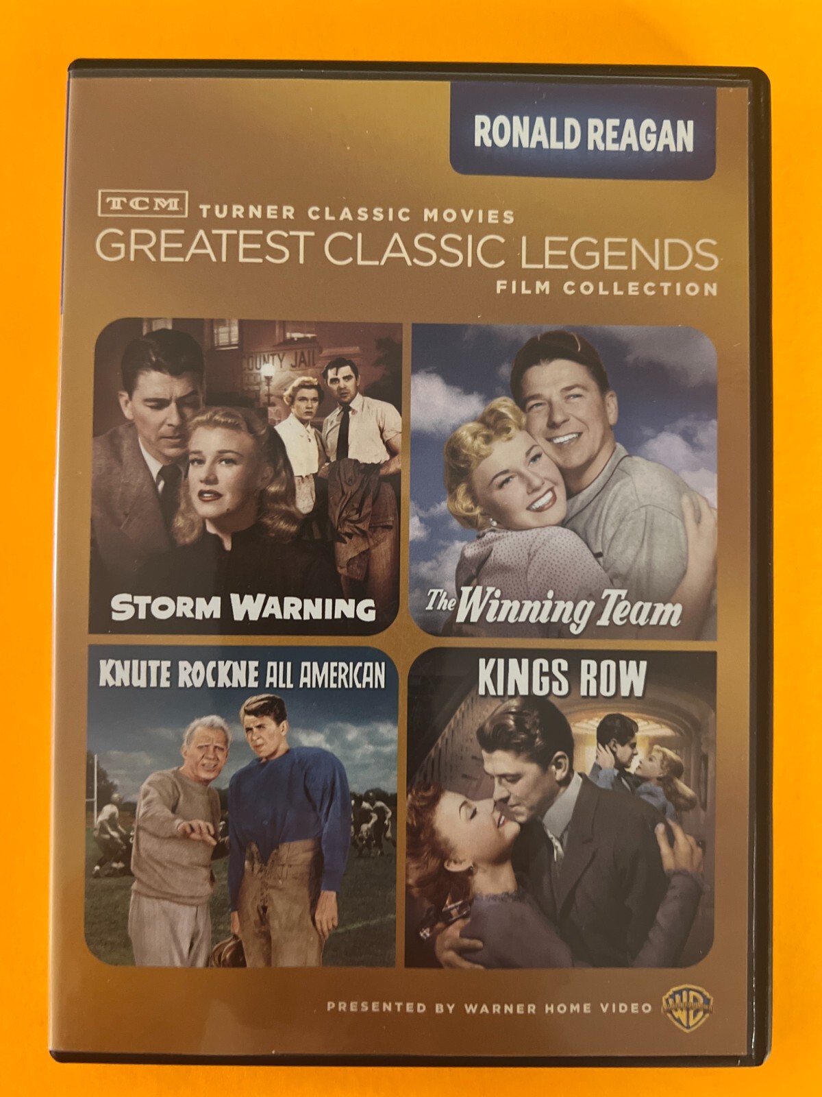 TCM Greatest Classic Films: Legends: Ronald Reagan (Like New 4 DVD Disc ...