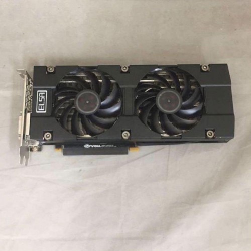 Elsa GeForce GTX 1080 Ti 11GB GDDR5X Graphics Card S.A.C Cooling System ...