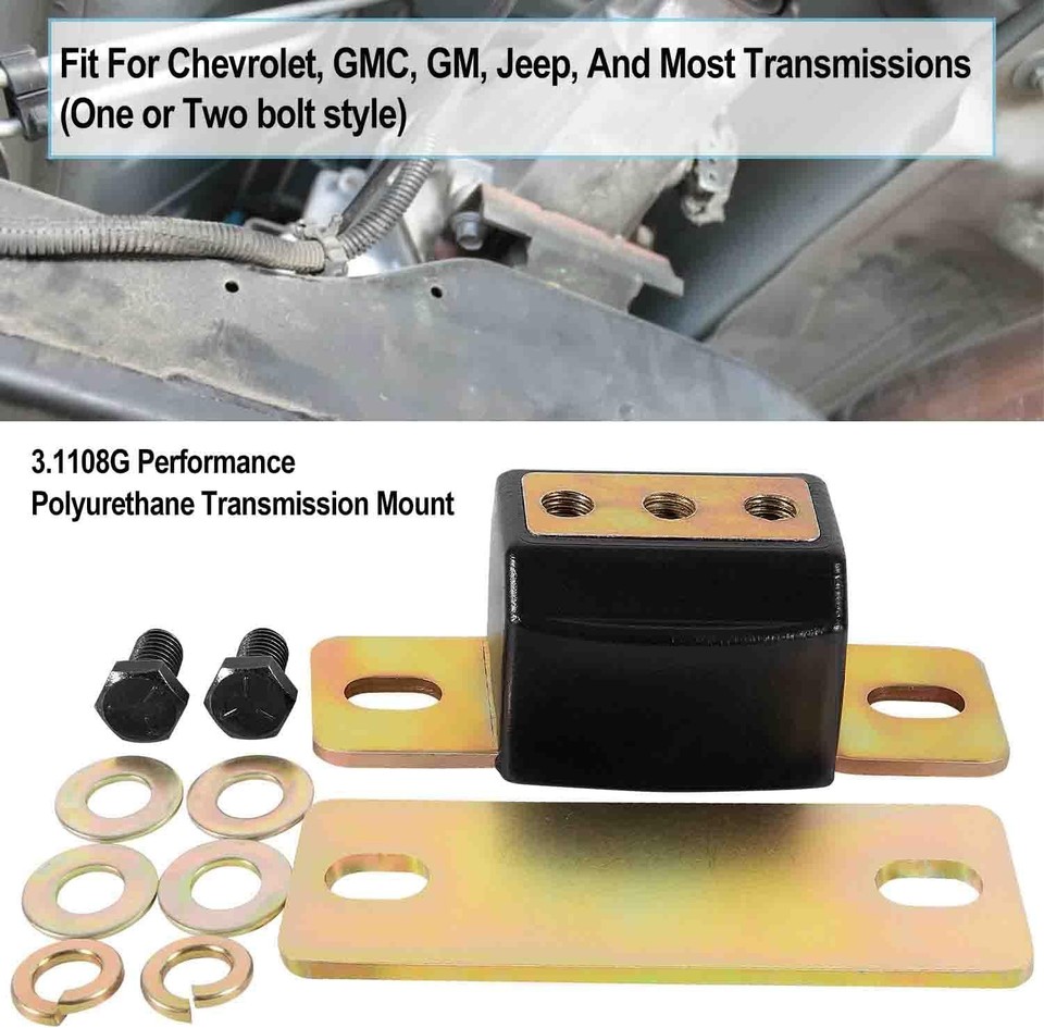 3.1108G Transmission Mount Polyurethane For GM Cars and Trucks TH350 ...