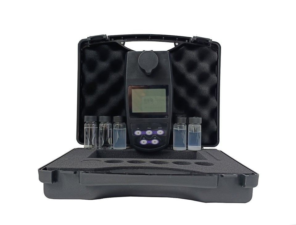 Water Turbidity Meter Tester Turbidimeter with 0~1100NTU/FNU 0~275EBC 0 ...
