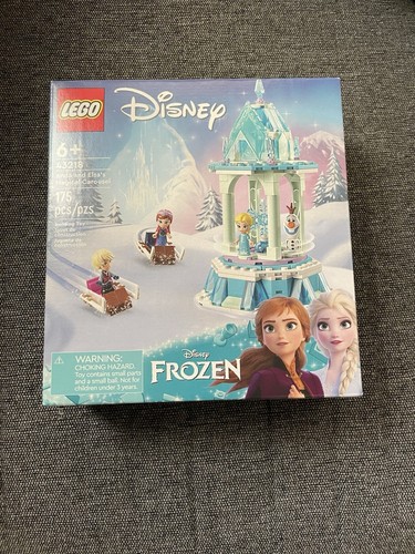New Lego Disney Frozen Anna And Elsa's Magical Carousel Building Toy ...