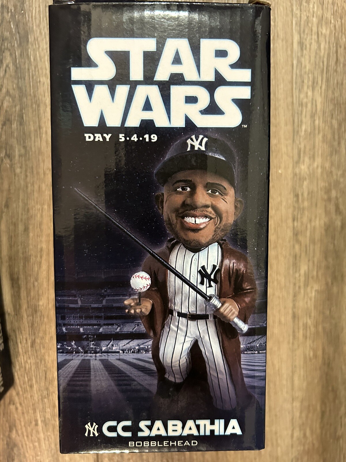 2019 New York Yankees CC Sabathia Star Wars Bobblehead SGA Jedi NY ...