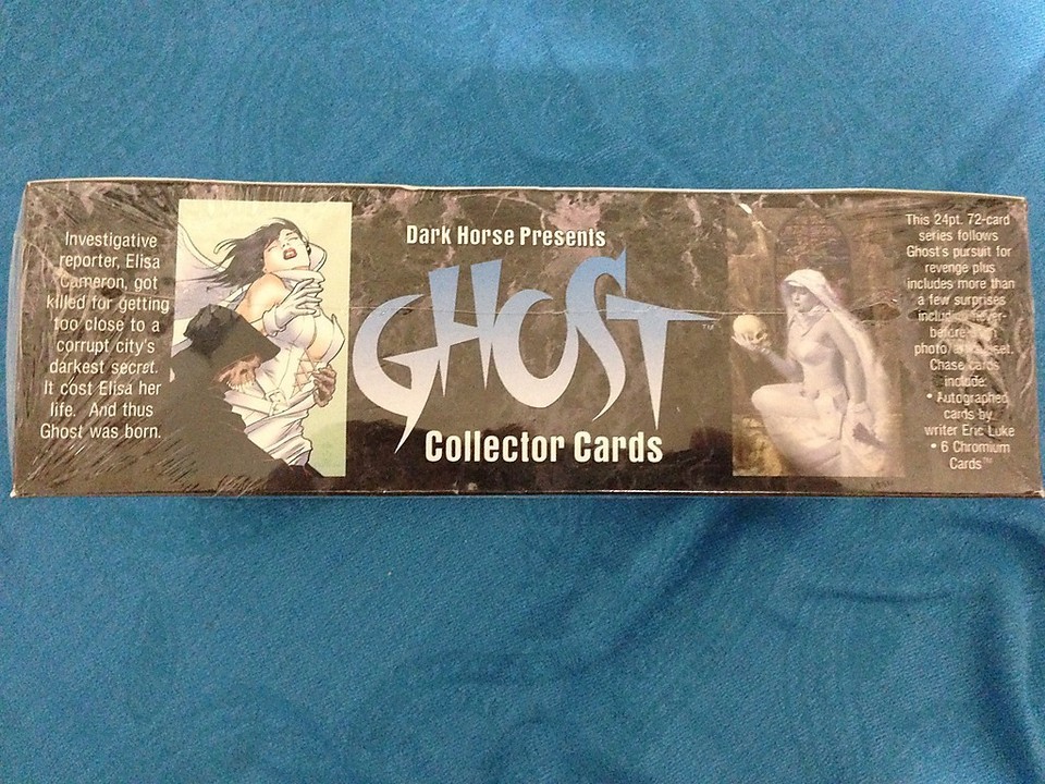 Ghost Trading Cards Box - Factory sealed - Comic Images - Dark Horse | eBay