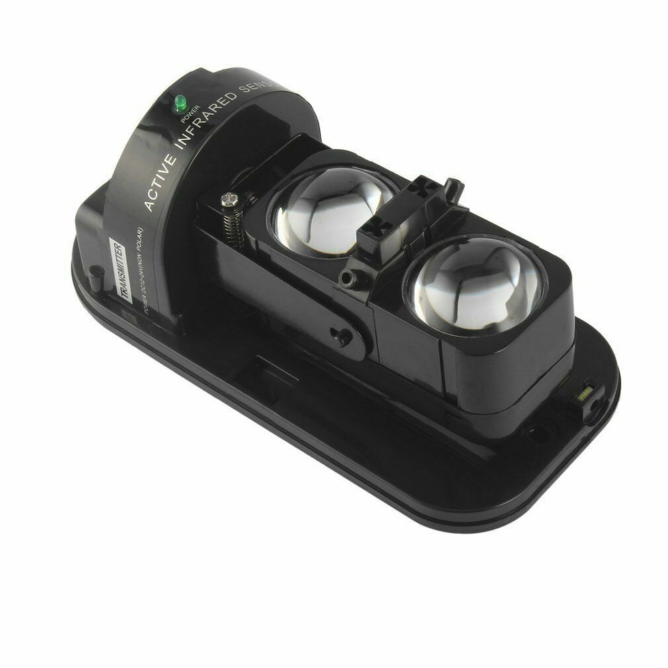 Dual Beam Sensor Alarm Photoelectric Infrared IR Detector Home Security ...