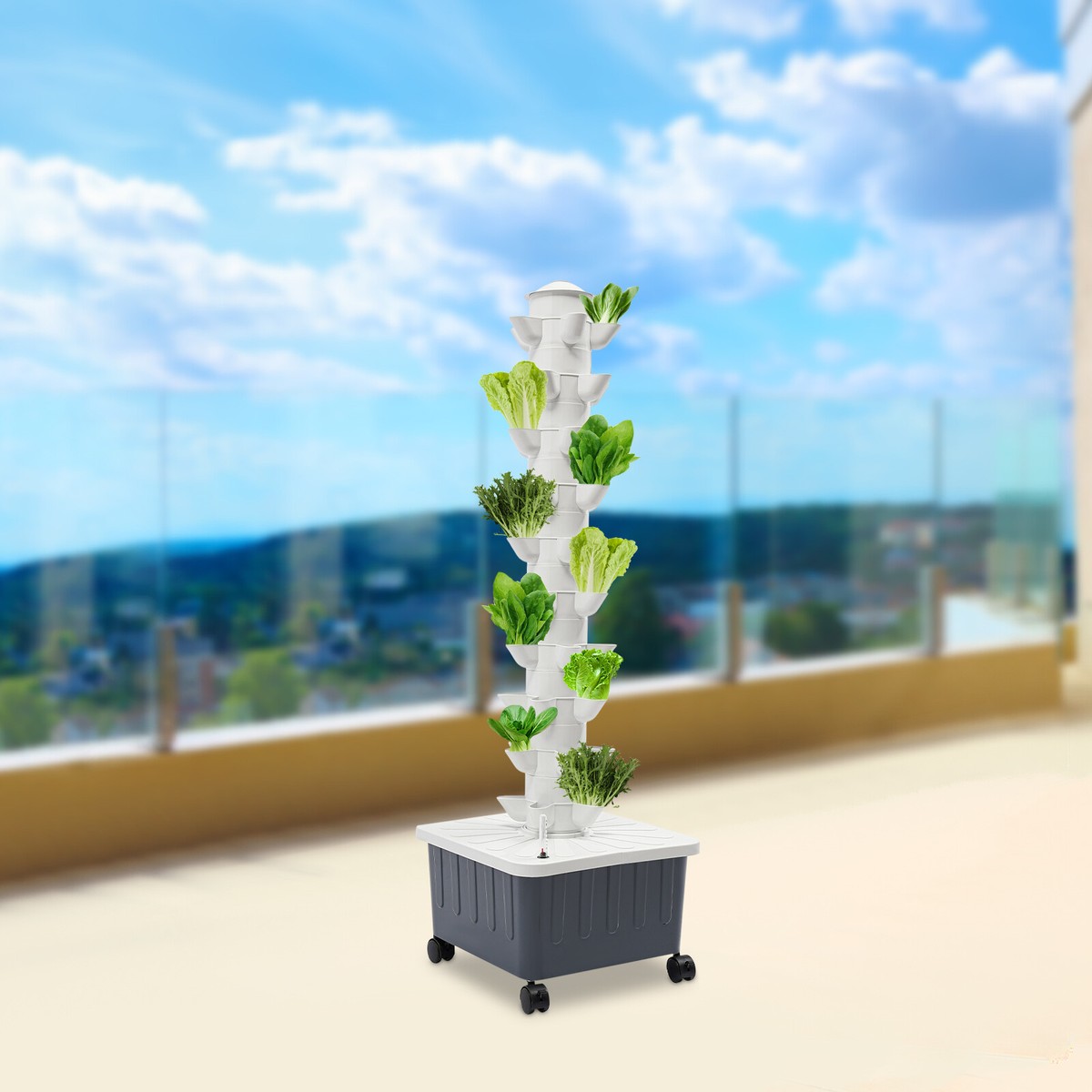 Hydroponic Grow Box Kits Grow Box For Hydroponic System With 24 Holes,