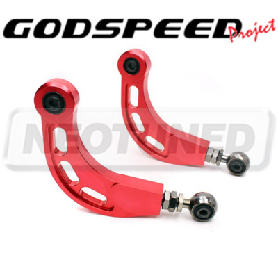 For Ford Focus 00-18 Godspeed Adjustable Rear Camber Arm Kit Alignment ...