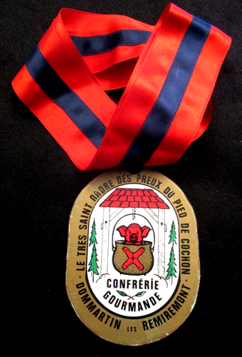 CONFRERIE SAINT ANDRE DES PREUX DU PIED DE COCHON MEDAL STE MENEHOULDE ...