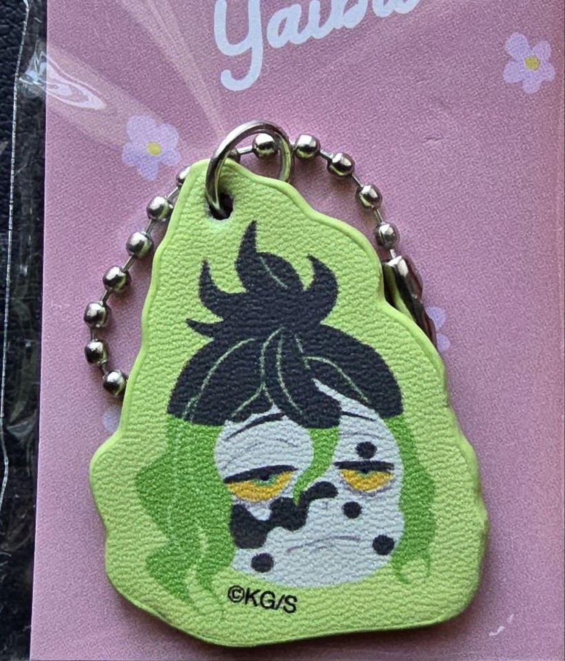 Demon Slayer Gyutaro Faux Leather Charm & Sticker Set Daki Kaigaku ...