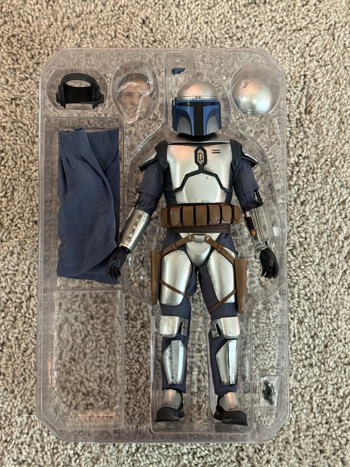 Hot Toys MMS589 JANGO FETT Star Wars Attack of the Clones 1/6th Scale ...