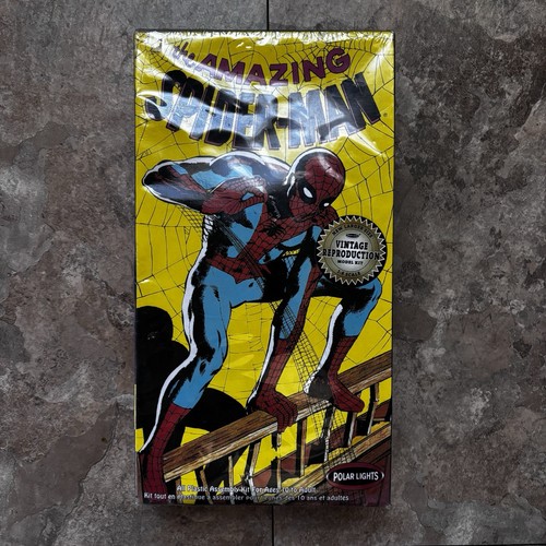 2003 POLAR LIGHTS 1/8 Scale The Amazing Spider-Man Model Kit New | eBay