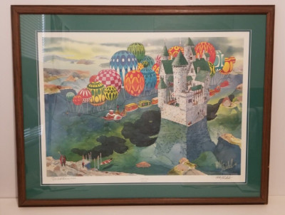 William W. Steidel Limited Edition Print "CB & T Line" #179/250 Signed ...