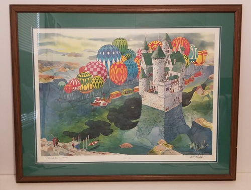 William W. Steidel Limited Edition Print "CB & T Line" #179/250 Signed ...