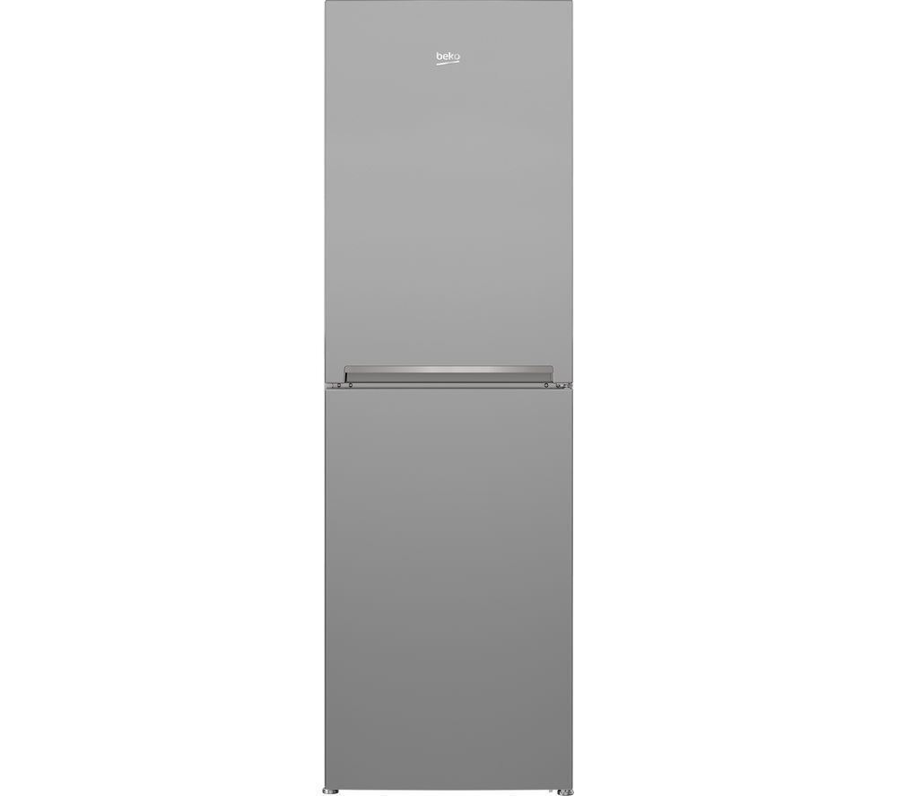 Beko CXFG3691 190L/134L Freestanding Fridge-Freezer - Silver for sale ...