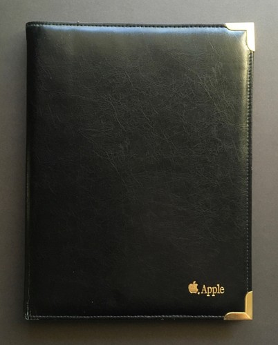 Vintage Apple Computer Notepad Portfolio with Pen and Calculator | eBay
