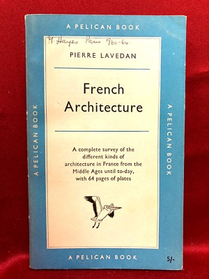 FRENCH ARCHITECTURE by PIERRE LAVEDAN | eBay