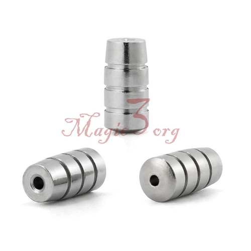 30pcs Fishing Spinner Lure Bodies Inline Cylinder Shaped Making ...