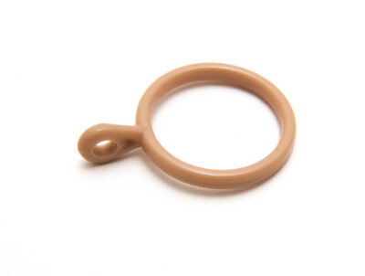 Neu 12 X Vorhang Stange Schiene Ring Feste Ösen Hellbraun 25mm Id 33mm ...