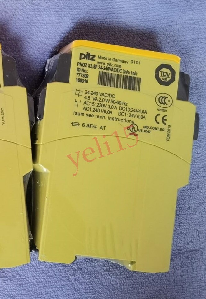 1PC NEW PILZ Safety Relay PNOZ X2.8P 24-240VAC/DC 3n/o 1n/c 777302 | eBay